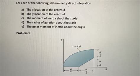 Solved For Each Of The Following Determine By Direct Chegg