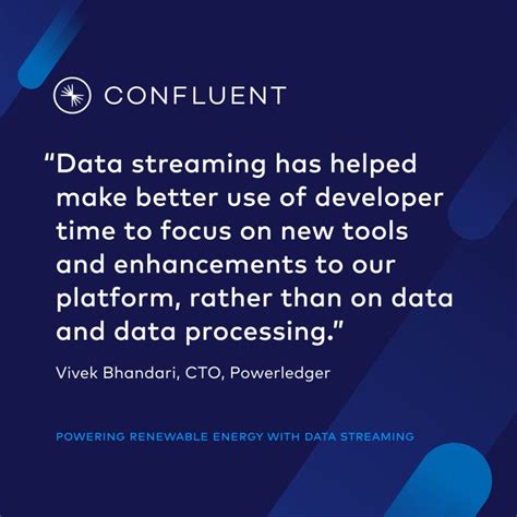 Confluent On Linkedin Using Real Time Data To Grow Peer To Peer Renewable Energy Trading