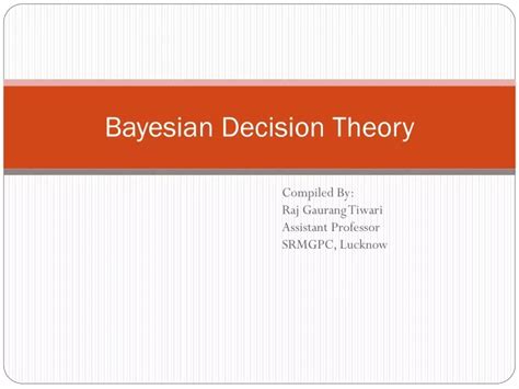PPT Bayesian Decision Theory PowerPoint Presentation Free Download ID 9717639