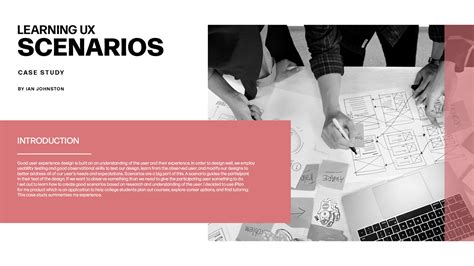 Learning Ux Scenarios On Behance