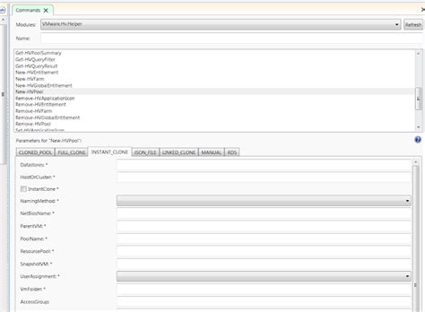 Even Gooder Using Powershell To Create And Manage Instant Clone Pools