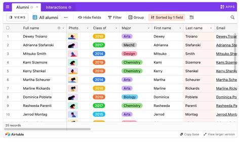 Five Networking Templates To Boost Your Connections Airtable Blog