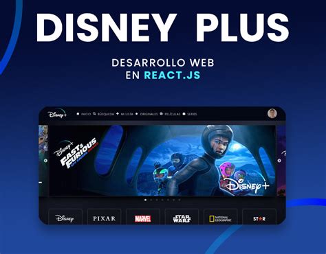 Clon Disney Plus Reactjs Behance