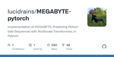 Github Lucidrains Megabyte Pytorch Implementation Of Megabyte