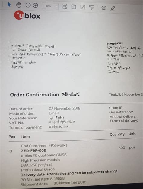 SimpleRTK2B Projekti Menee U Blox ZED F9P Moduulit Tilattu ArduSimple