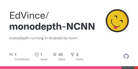 Github Edvincemonodepth Ncnn Monodepth Running In Android By Ncnn