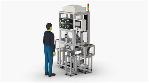 Automatic O Ring Testing Assembly Line 3d Turbosquid 1991874