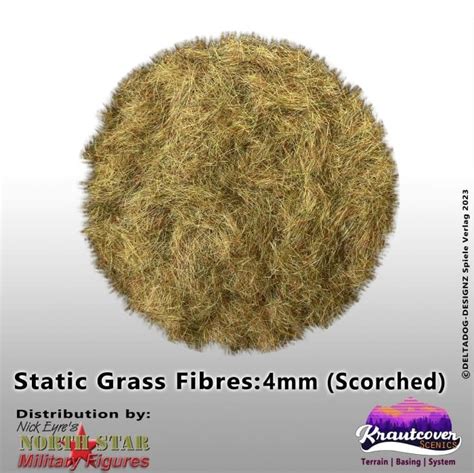 Static Grass Scorched 4mm Badger Games