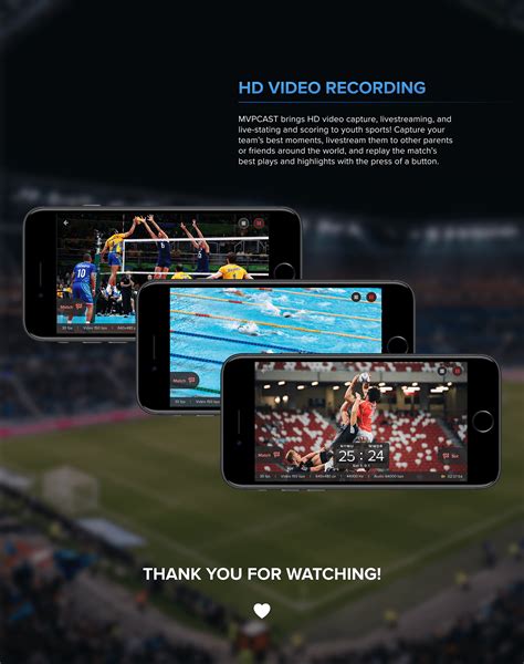 MVPCast Mobile App UI UX Design IOS Android Behance