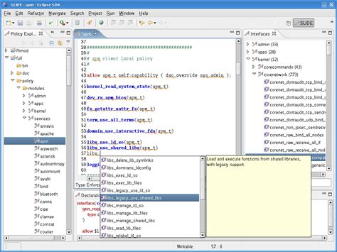 SELinux Policy IDE SLIDE