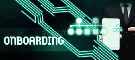 Text Caption Presenting Onboarding Business Idea Action Process Of Integrating A New Employee