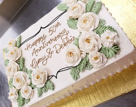 Anniversary Sheet Cakes