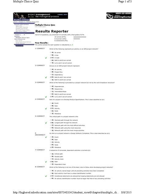 Project Management Chapter6 Pdf
