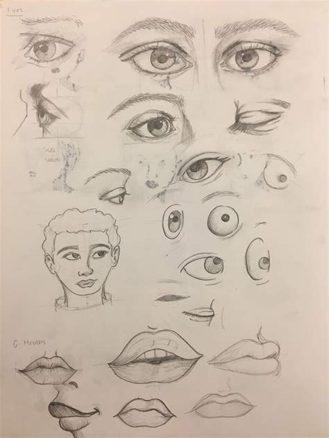 FEATURE DRAWING HHS ART ROOM MS C