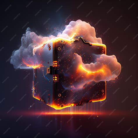 Premium Photo Cloud Computing Cyber Security
