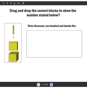 Understanding Place Value Representing Numbers Using Blocks TPT