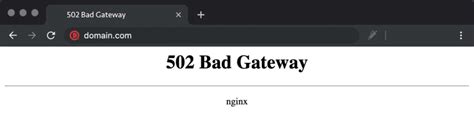 Solved 502 Error In Two Minutes Geeky Soumya