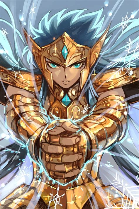 Aquarius Camus Saint Seiya Drawn By Hankuri Danbooru
