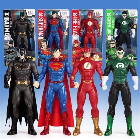 Dc Genuine Limited Superhero Batman Superman Flash Green Lantern Model