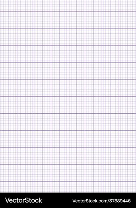 Graph Paper Printable Millimeter Grid Royalty Free Vector