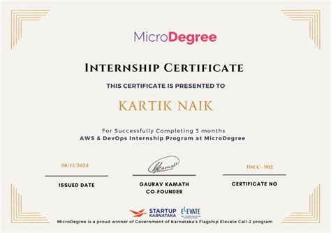 Kartik Naik On Linkedin Aws Awscertified Awsdevops Cloudengineer Microdegree