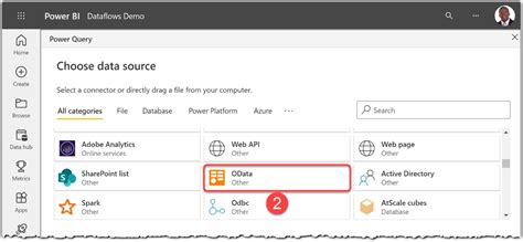 How To Create A Dataflow Within The Power Bi Service Customer Analytics