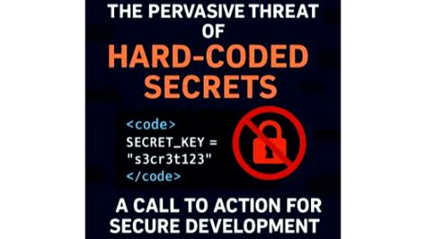 The Pervasive Threat Of Hard Coded Secrets A Call To Action For Secure