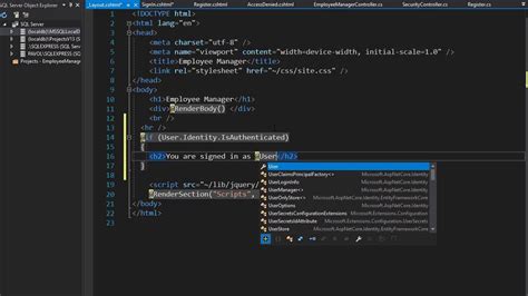 Beginning Net Core Mvc Razor Api Blazor Azure Course Sign Out Button 3334 Youtube