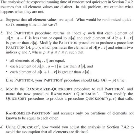 The Analysis Of The Expected Running Time Of
