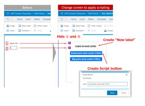 Sap Ewm Rfui Screen Using Ewm Mobgui Service Personalize With Sap Screen Personas Artofit