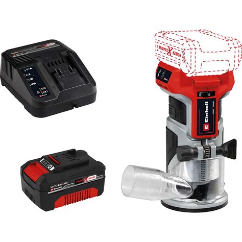 Einhell Professional Tp Et 18 Li Bl 18v Cordless Brushless Trim Router