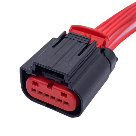 6 Pin Accelerator Pedal Tps Sensor Throttle Connector Plug For Ford Gm