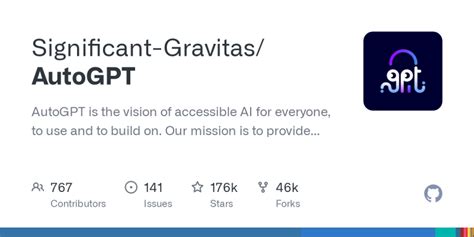 github significant gravitas auto gpt an experimental open source… 김대관
