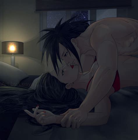 Rule 34 1boy1girl Bent Over Black Eyes Black Hair Blush Bra Breasts