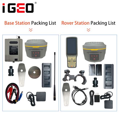 ตัวรับสัญญาณ Gps G1ใหม่สำหรับการสำรวจ Rtk Gnss Base และเครื่องรับสัญญาณ Rover Rtk Gnss ระบบ Gps