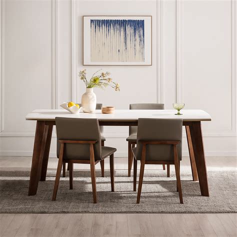 오벨로 4인 식탁세트 의자4