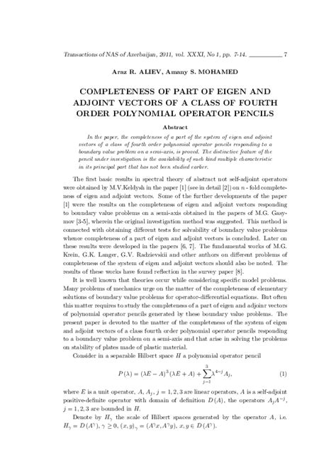Completeness Of Part Of Eigen And Adjoint Vectors Of A Class Of Fourth