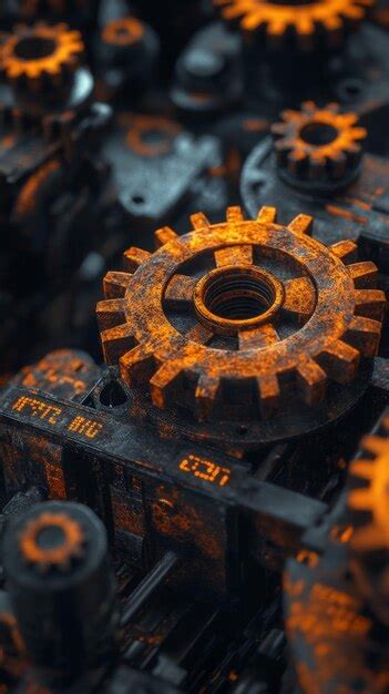 Realistic Depiction Of The Rust Programming Language Code In An Ide