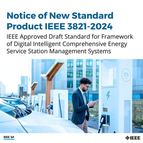 Notice Of New Standard Product Ieee 3821 2024 Ieee Approved Draft Standard For Framework Of