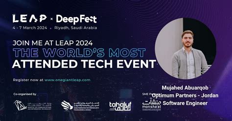 Mujahed Abuarqob On Linkedin Leap And Deepfest 2024