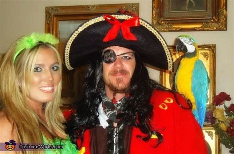Captain Hook Tinkerbell Couple Costume Photo