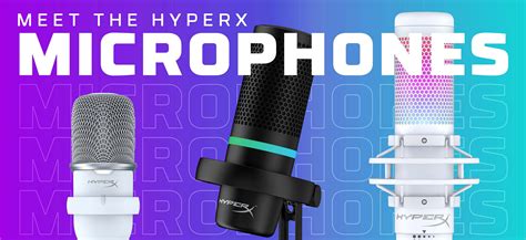 HyperX: Microphones
