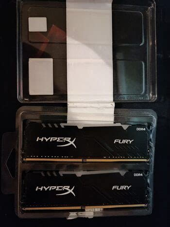 Pirkti Kingston HyperX Fury RGB 16 GB 2 X 8 GB DDR4 3200 Black PC RAM ENEBA