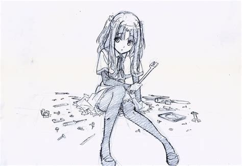 Manga Drawings Sketches Anime Sketch Shit Happens Draw