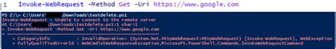 Solved Powershell Error Using Get Request Cannot Connect To Remote