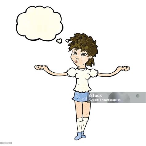 말풍선이 있고 어깨를 으쓱하는 여자 만화 캐릭터 2015년에 대한 스톡 벡터 아트 및 기타 이미지 2015년 그리기 낙서 드로잉 Istock