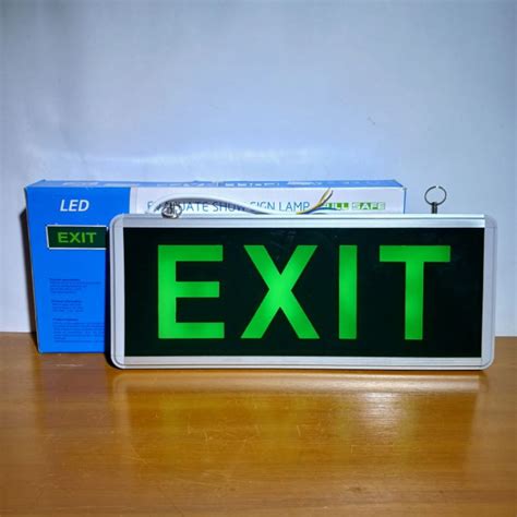 Jual Emergency Exit Lamp Lampu Led Exit Shopee Indonesia