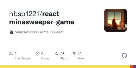 GitHub Nbsp1221 React Minesweeper Game Minesweeper Game In React