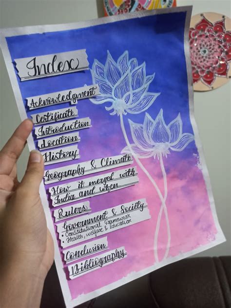 Project File Ideas Index File Decoration Ideas Book Art Projects Creative School Project