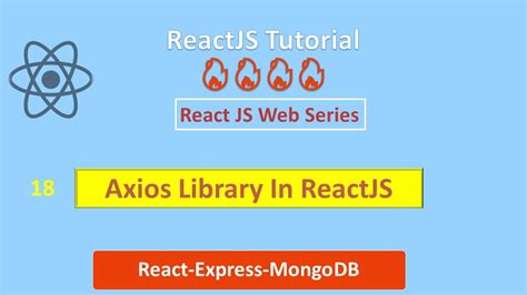 18 Data Fetch With An Api In Reactjs With Axios Youtube